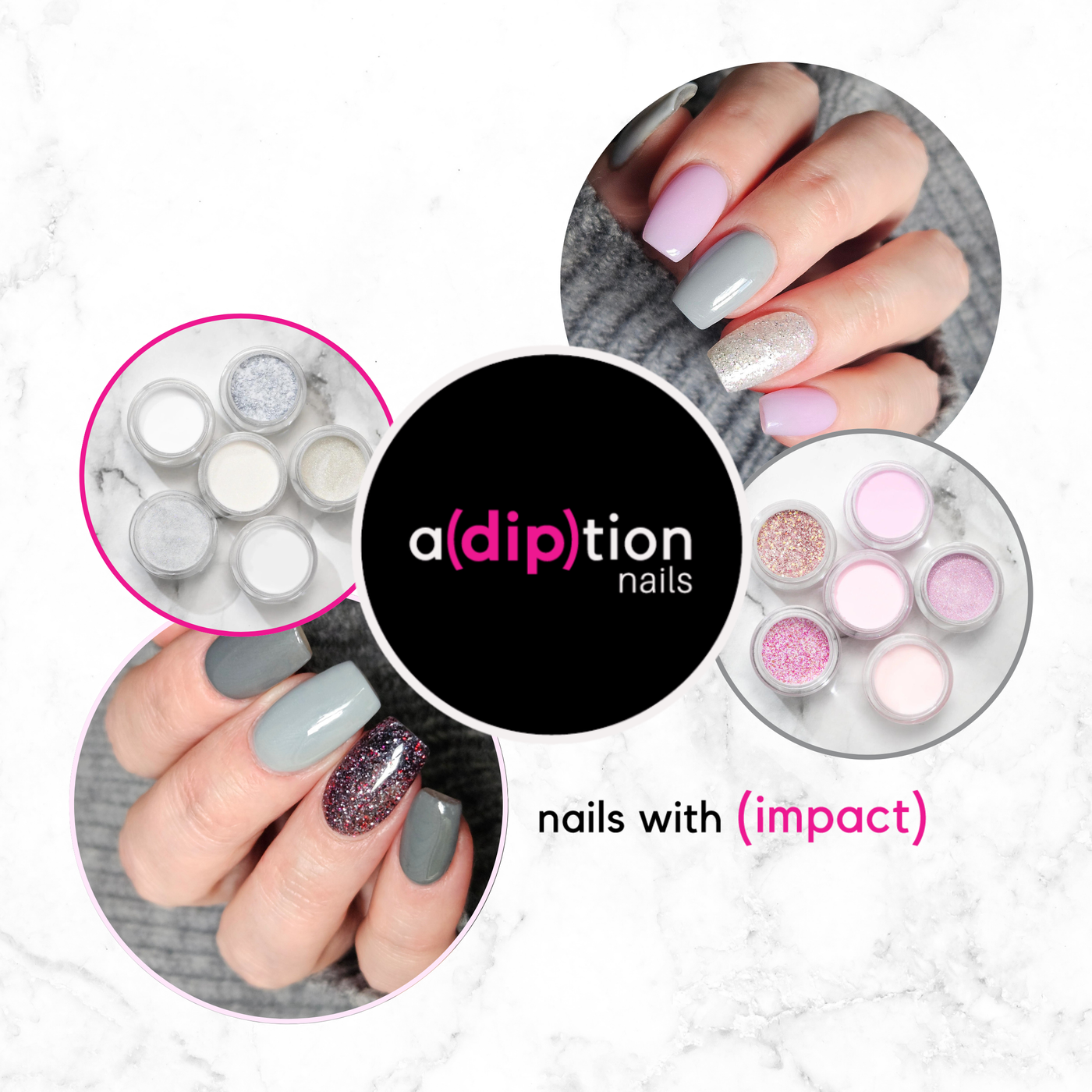 Adiption - DIY Dip Powder Nails Australia